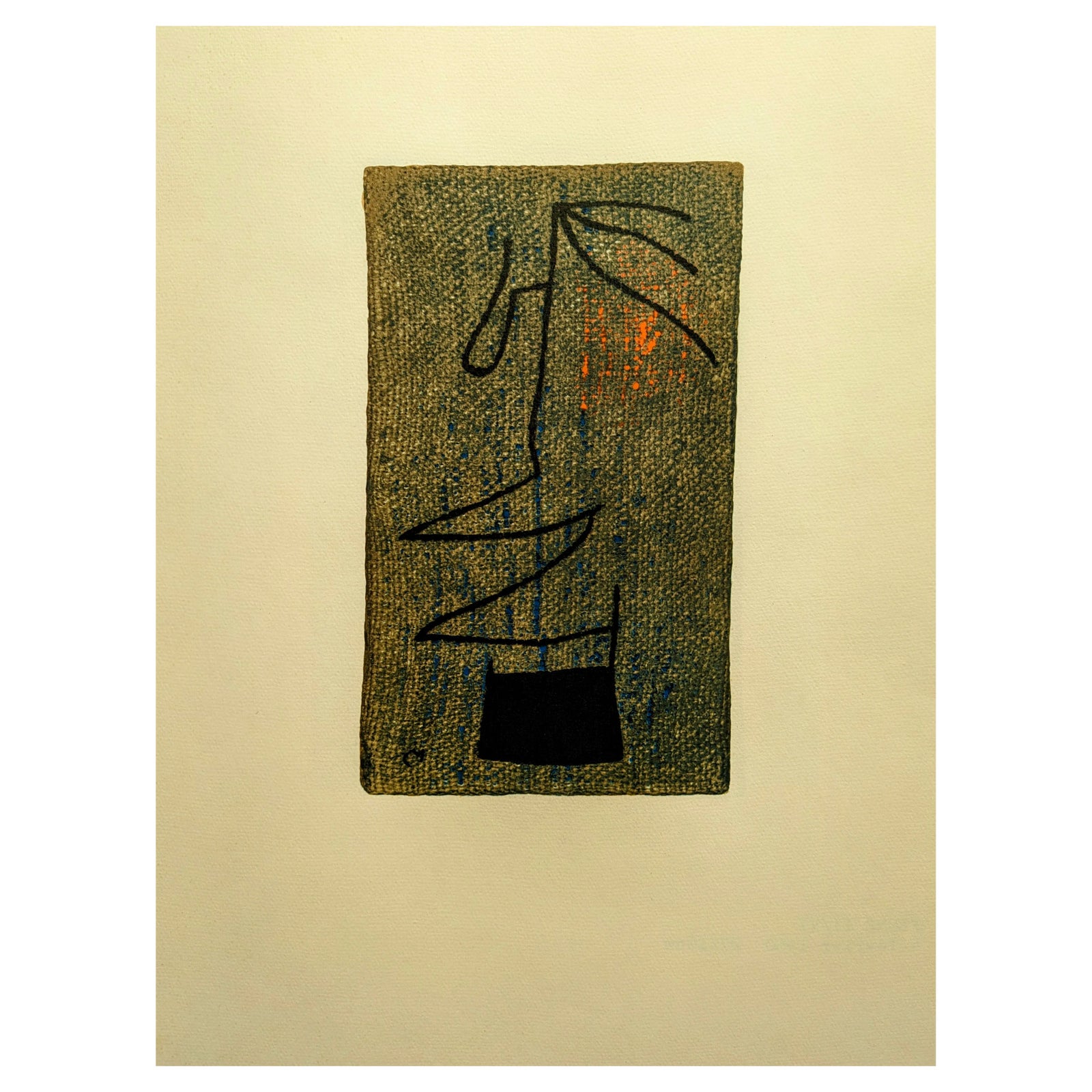 Joan Miro, Femmes: Planche II, Original Lithograph, 1965 | Chairish