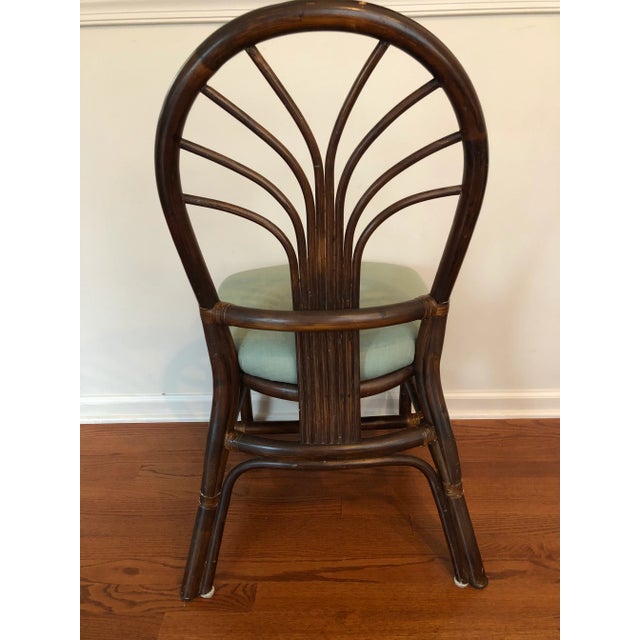 1970s Kings Rattan Chairs - Set of 6 | Chairish