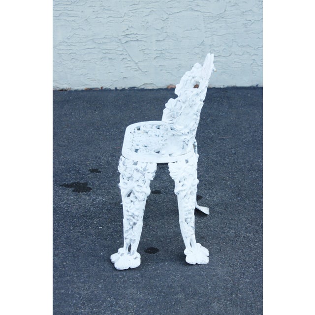 Mid 20th Century Victorian Style Cast Aluminum Grapevine Pattern ...