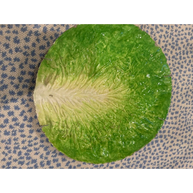 Late 19th Century Napoli Cabbage Plates- 6 Pieces | Chairish