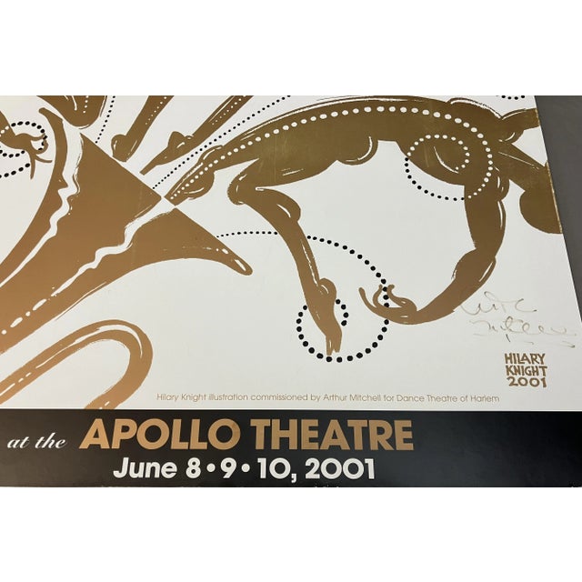 Signed Arthur Mitchell Original 2001 Dance Theatre of Harlem at the ...