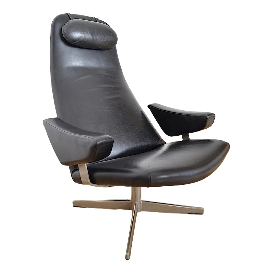 Contourett Roto Swivel Chair by Alf Svensson for Dux, 1960s | Chairish
