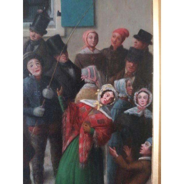 19th Century "Le Jour Du Carnaval" Muenier Fils French Realist Oil ...