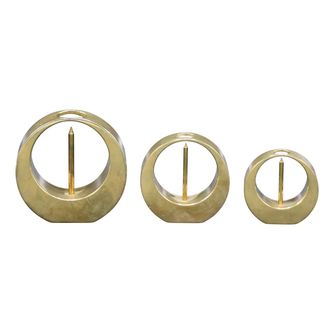 Candleholders by Arthur Pe, Kolbäck, Sweden, 1960s, Set of 3 | Chairish