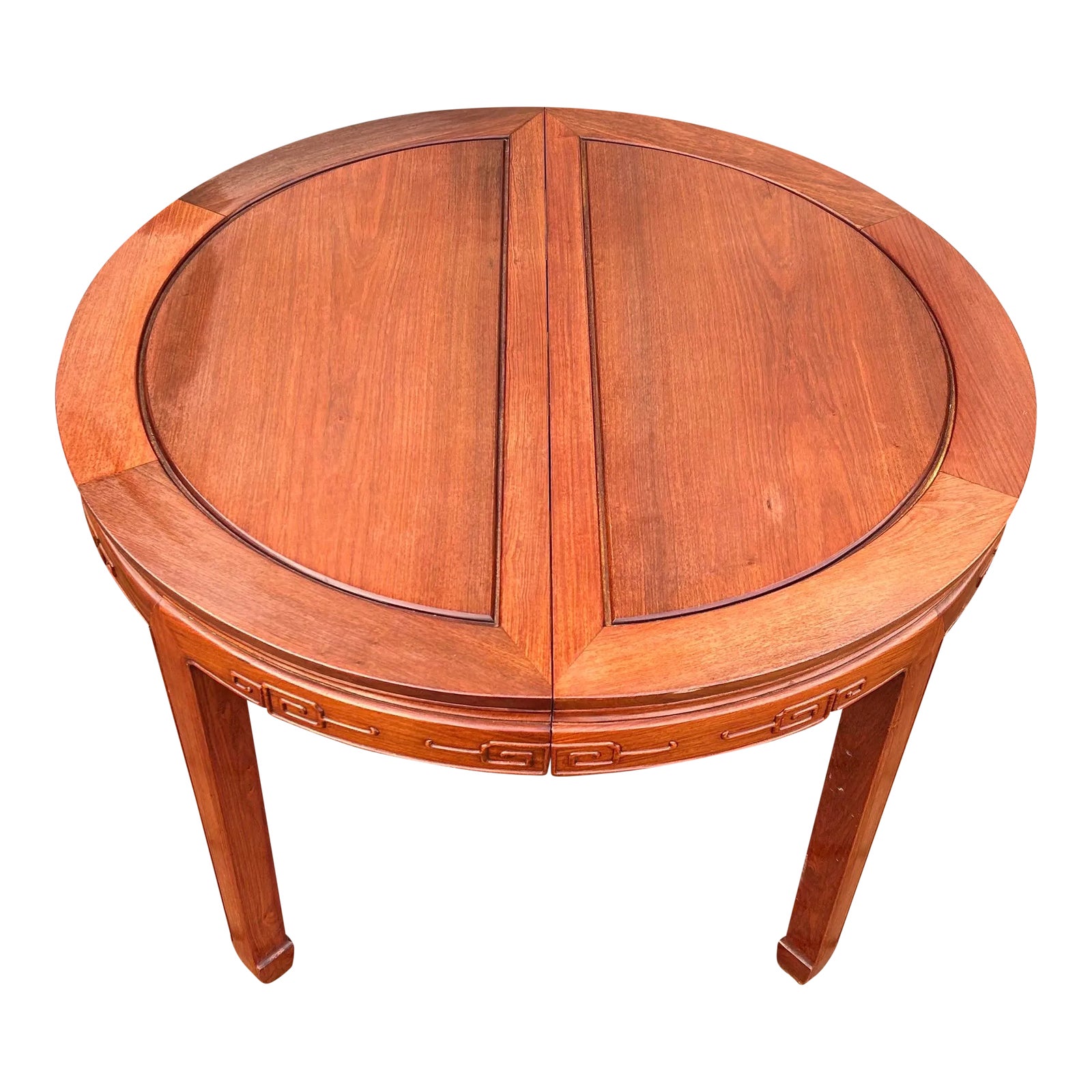1960s Chinese Solid Rosewood Ming Style Classic Dining Table | Chairish