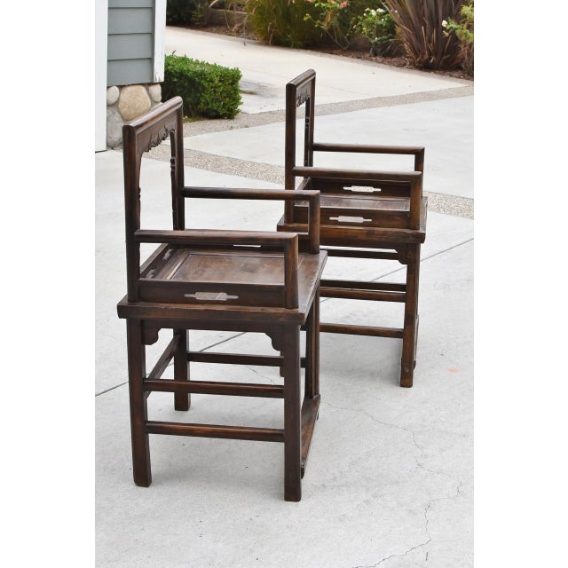 Antique Rose Chairs - a Pair | Chairish