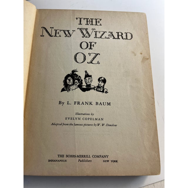 1944 the Wizard of Oz Book | Chairish