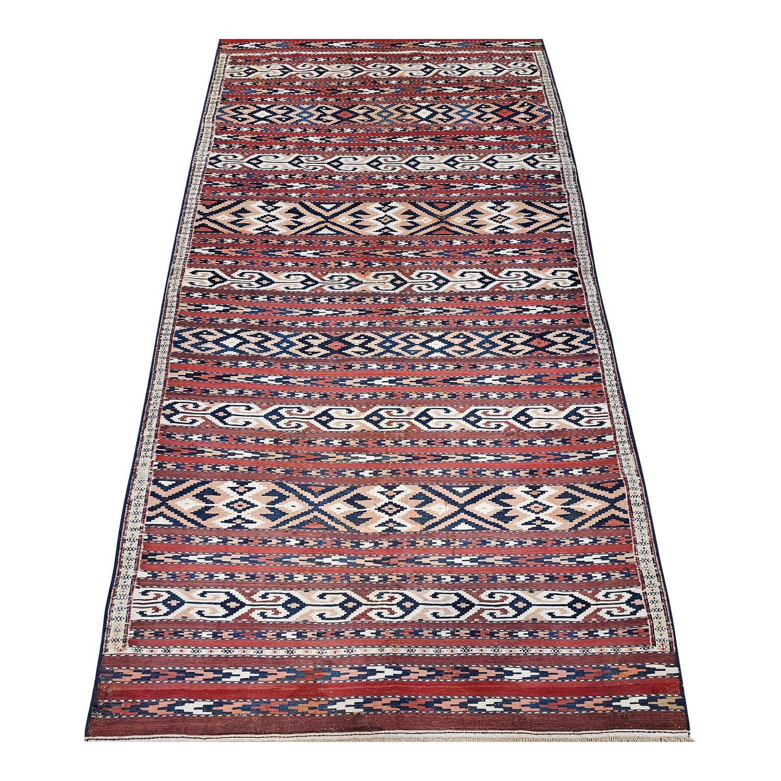 Early 20th Century Turkmen Yomut Rug | Chairish