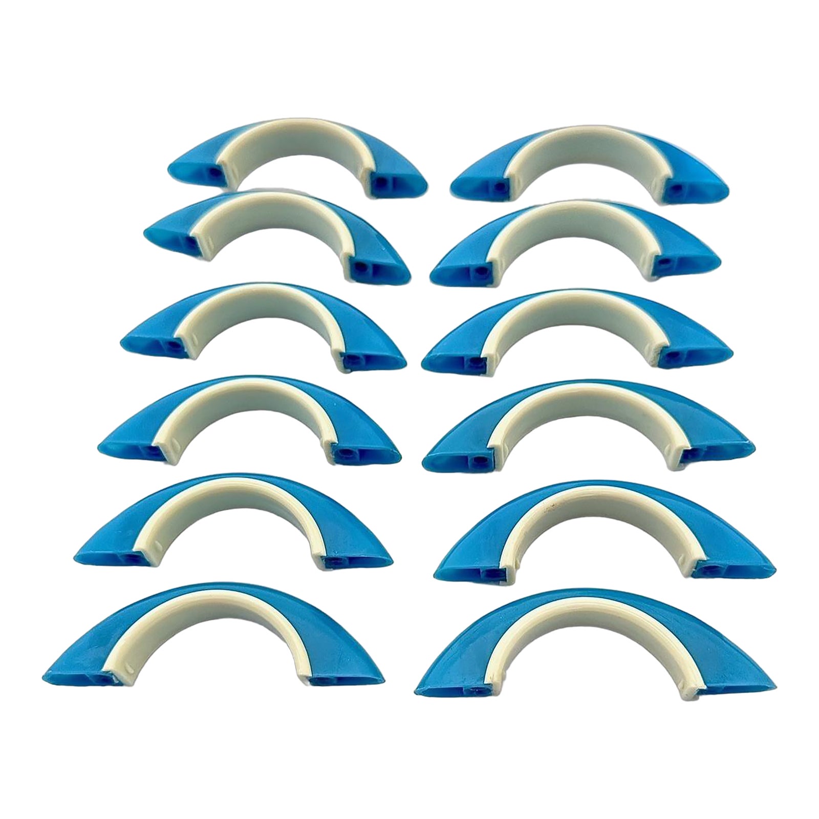 1950's Set of Twelve Candy Electric Blue Bakelite Handles | Chairish