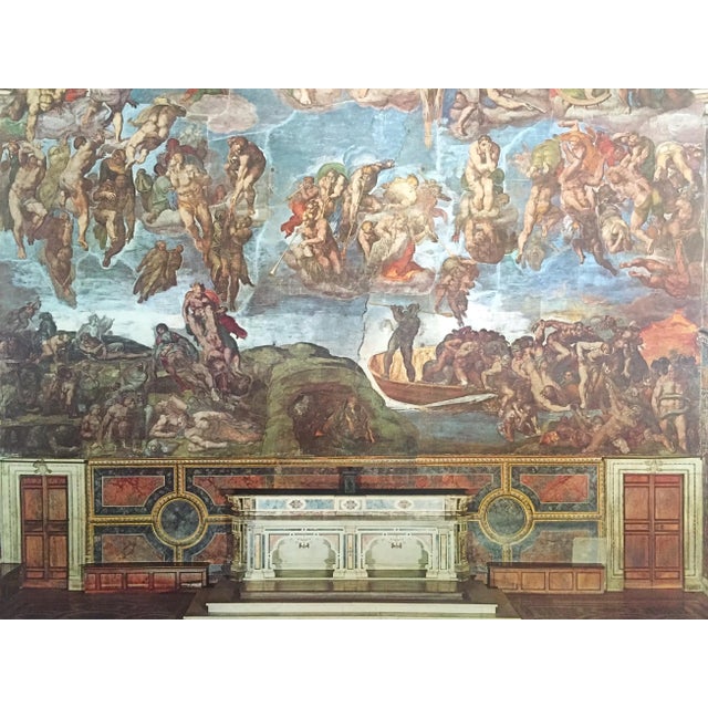 Michelangelo Rare Vintage 1979 " Sistine Chapel Ceiling " Lmtd Edtn XL ...