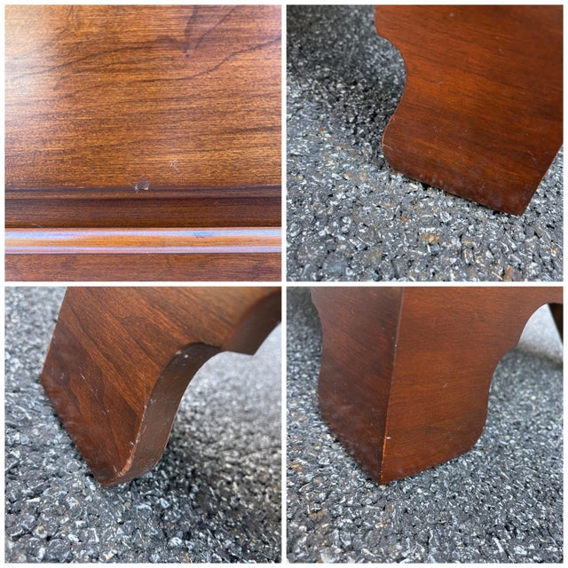 1980s Henkel Harris Virginia Galleries Chippendale Wild Black Cherry 4 ...