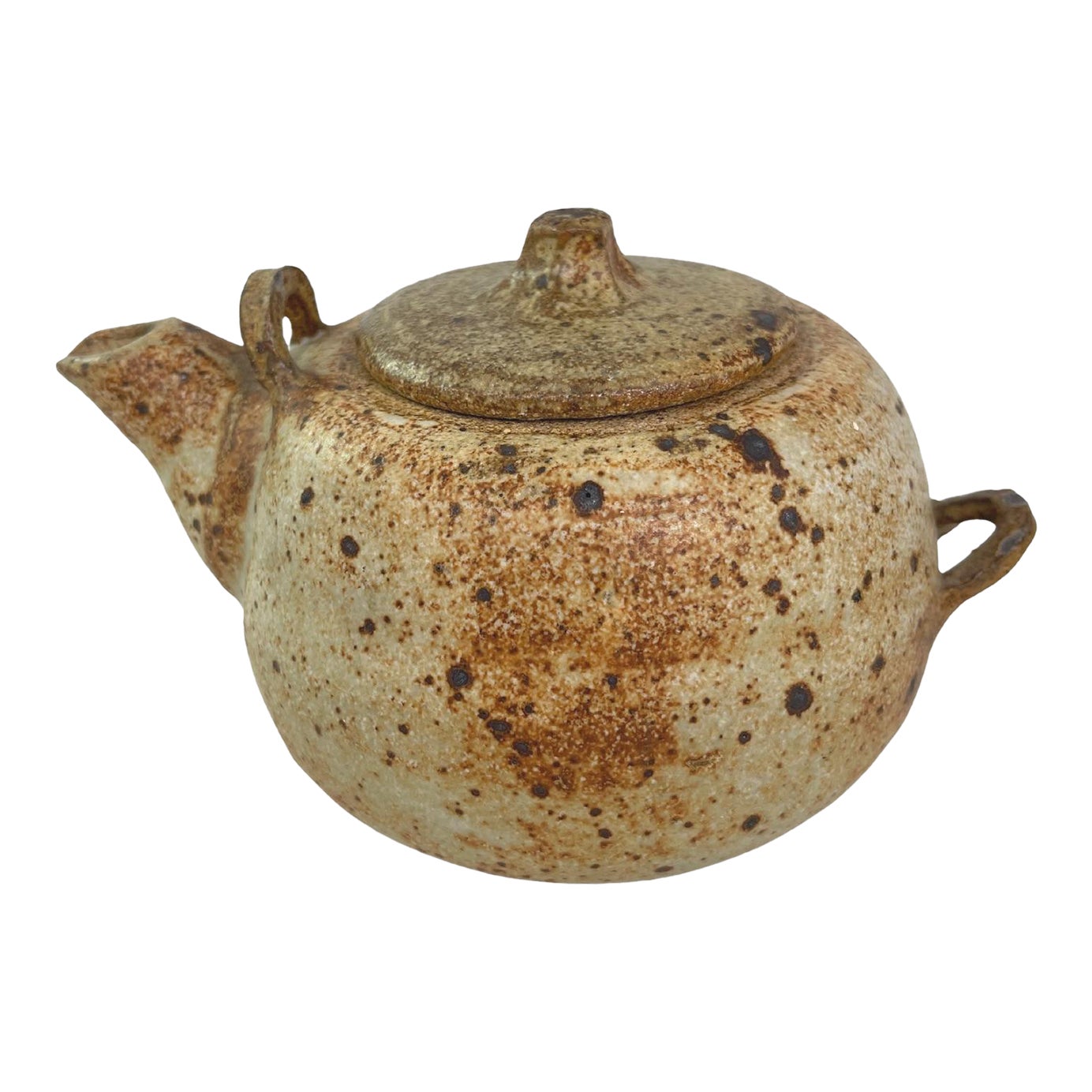 Mid-Century Stoneware Teapot | Chairish