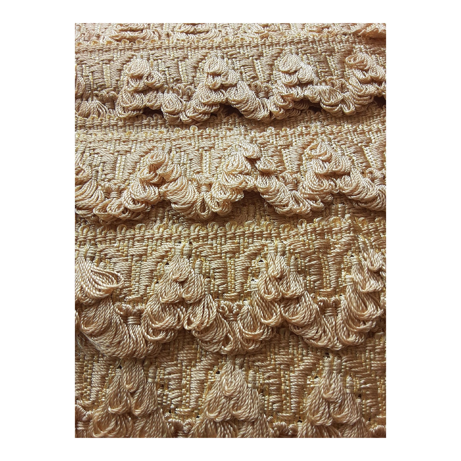 Scalamandre Vintage Gold Silk Border Trim- 17+ Yards | Chairish