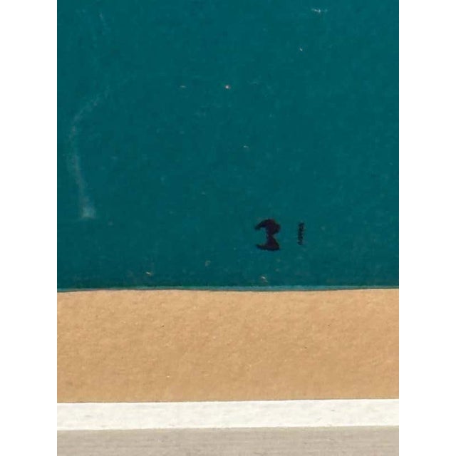 Abstract Lithograph by Richard Proctor | Chairish