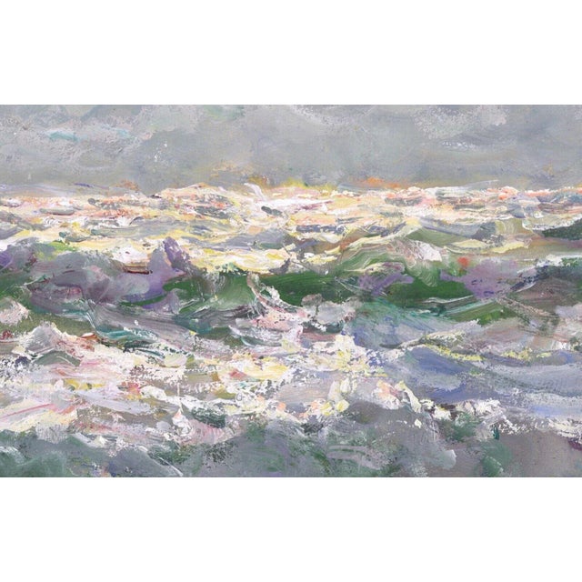 Impressionist Seascape Oil Painting John Falconer Slater 1857-1937 ...