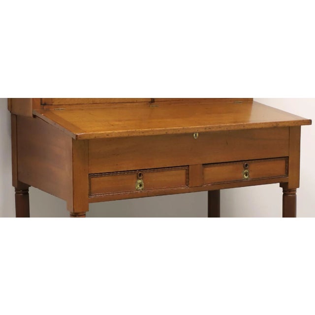 Antique 19th Century Walnut Railroad Paymaster Desk | Chairish