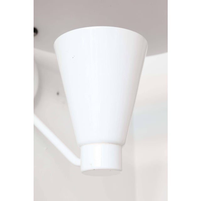 Lightolier White Wall Sconce | Chairish