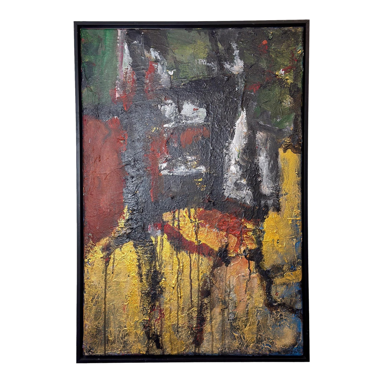 Portrait Abstract by Beverly Myers Modern Painter, School of Wolf Kahn ...
