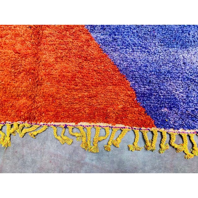 Moroccan Berber Rug-6′9″ × 9′10″ | Chairish