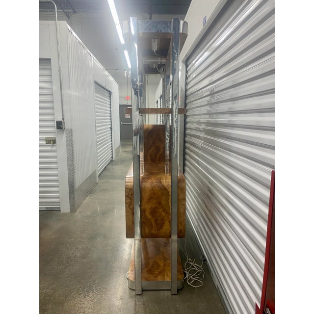 1970s 70s Wall Unit, Room Divider at the Style of Milo Baughman | Chairish