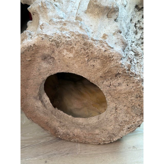 Vintage Roman Greek Corinthian Capital Column Display Pedestal Side ...