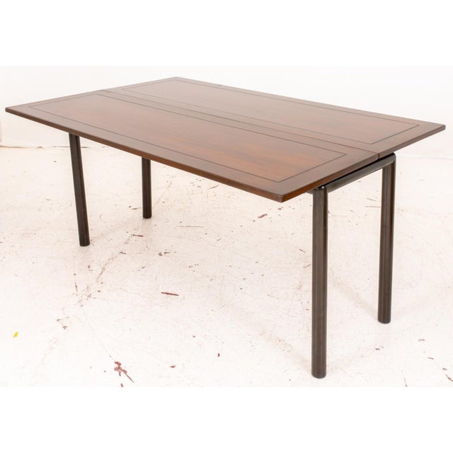 Asian Modern Console Flip Top Dining Table | Chairish