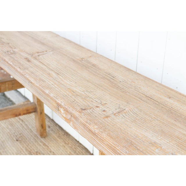 Rustic Farmhouse Console Table | Chairish