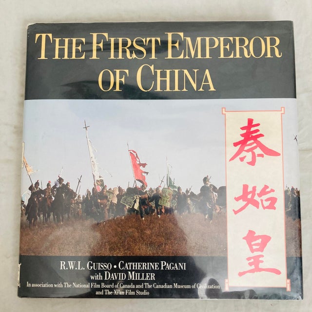 1989 "The First Emperor of China" First Edition History Art Photo Book ...
