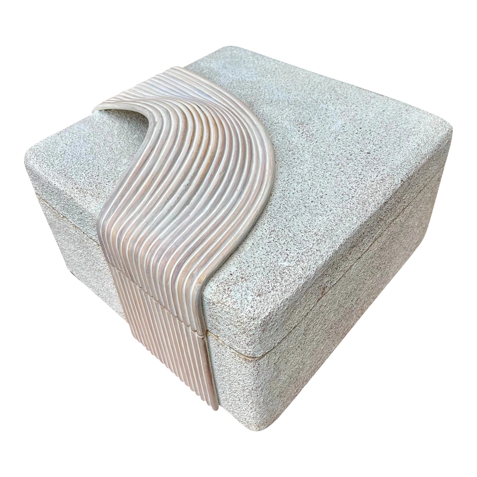 Sculptural Post Modern Jewelry Box in the Betty Cobonpue Style. Circa ...