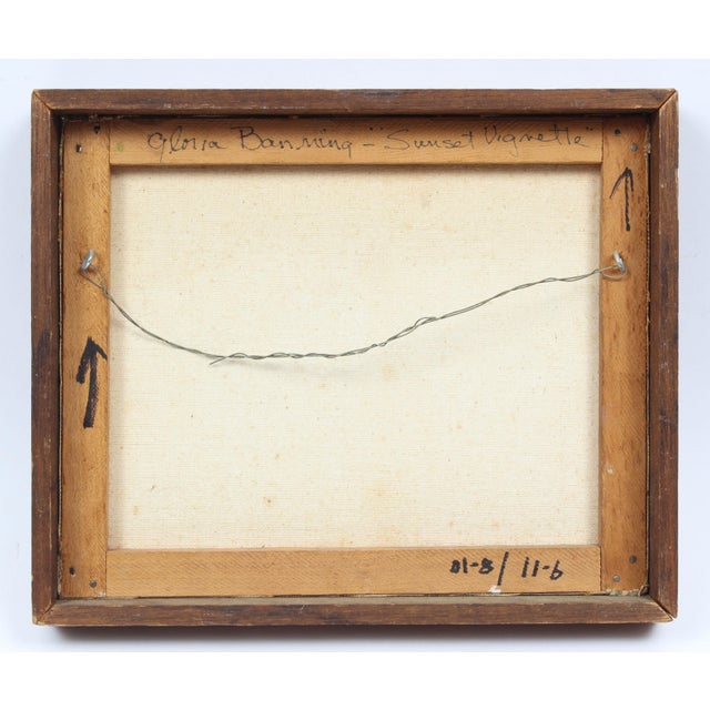 Gloria Banning Antique American Signed Abstract Expressionist Female ...