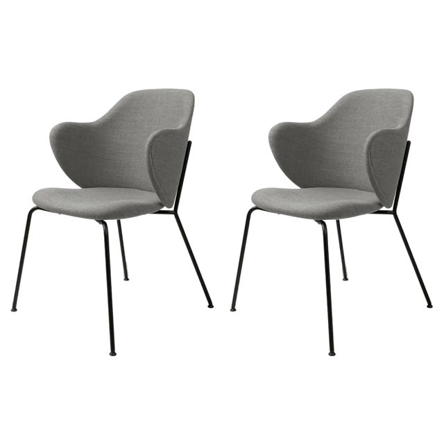 Grey Fiord Lassen Chairs by Lassen, Set of 2 | Chairish