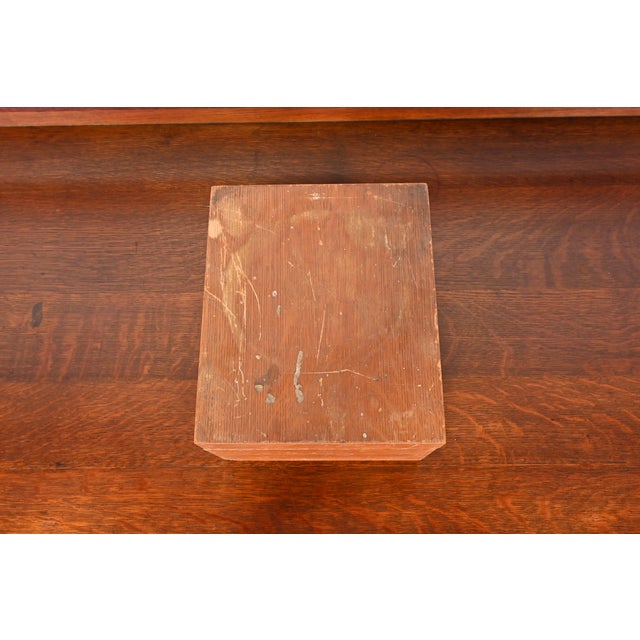 Antique Globe Wernicke Filing Box From Frank Lloyd Wright's DeRhodes ...