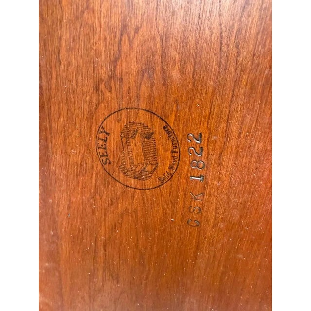 Tom Selly Co Solid Dark Cherry Dining Table With 4 Leaves. High End ...