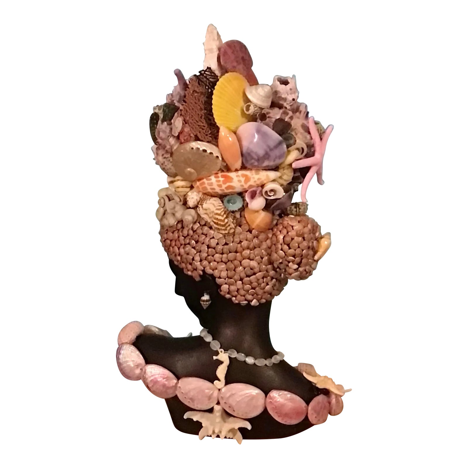 Venus, Goddess of the Sea Festooned With Shells in “Kamala Brown ...