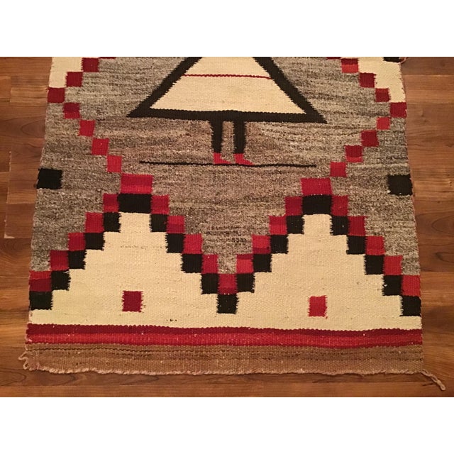 Navajo Style Native American Rug Textile | Chairish