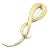Henry Dunay 18k Yellow Gold Abstract Pin Brooch | Chairish