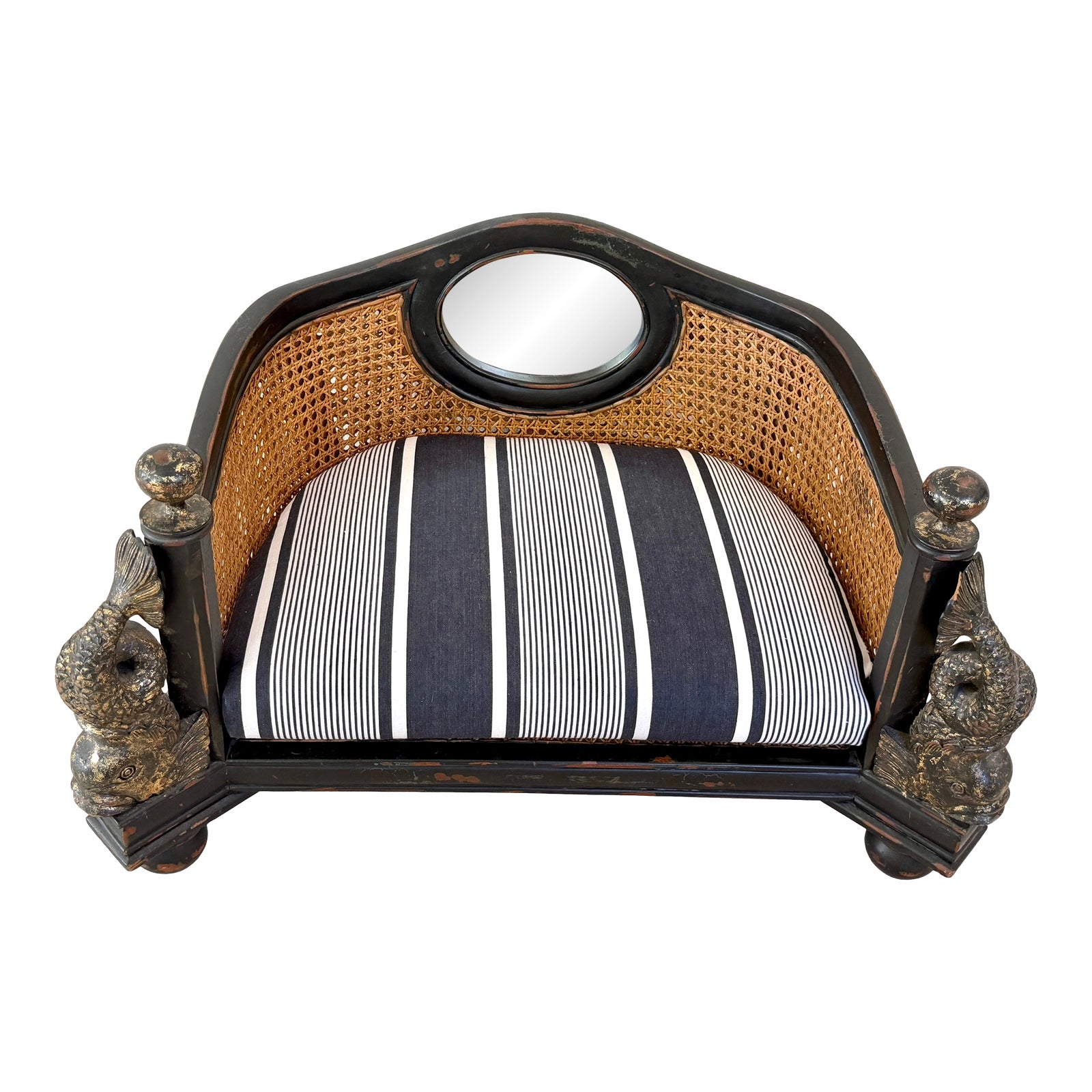 Maitland-Smith English Regency Style Pet Bed | Chairish
