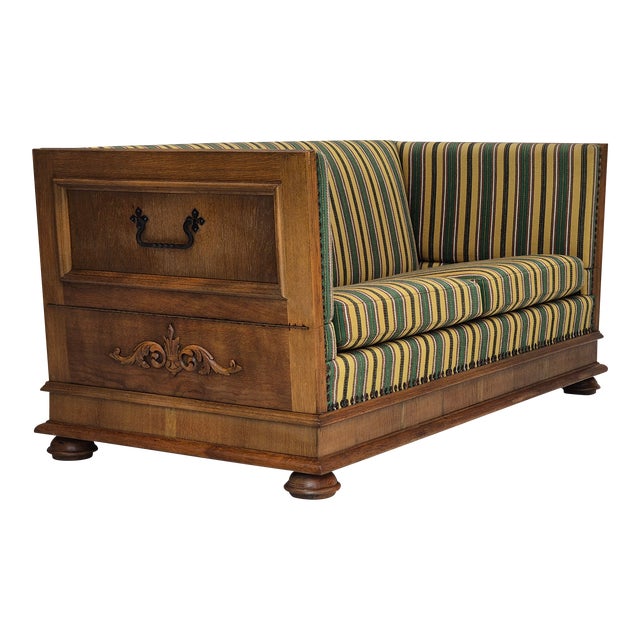 Antique drop arm sofa store