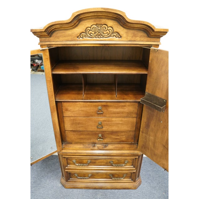 Unique Furniture Italian Neoclassical Tuscan Style 40" Armoire 4155 ...