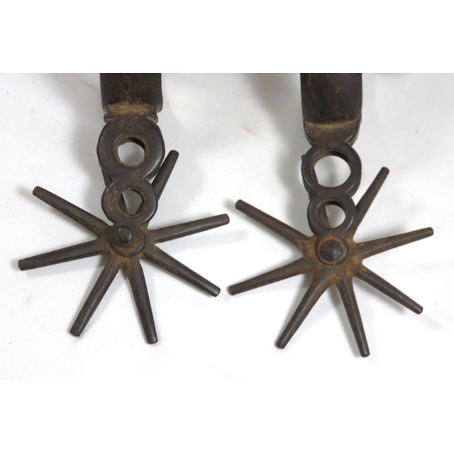 19th Century Southwestern Working Cowboy Ranch Spurs - a Pair | Chairish