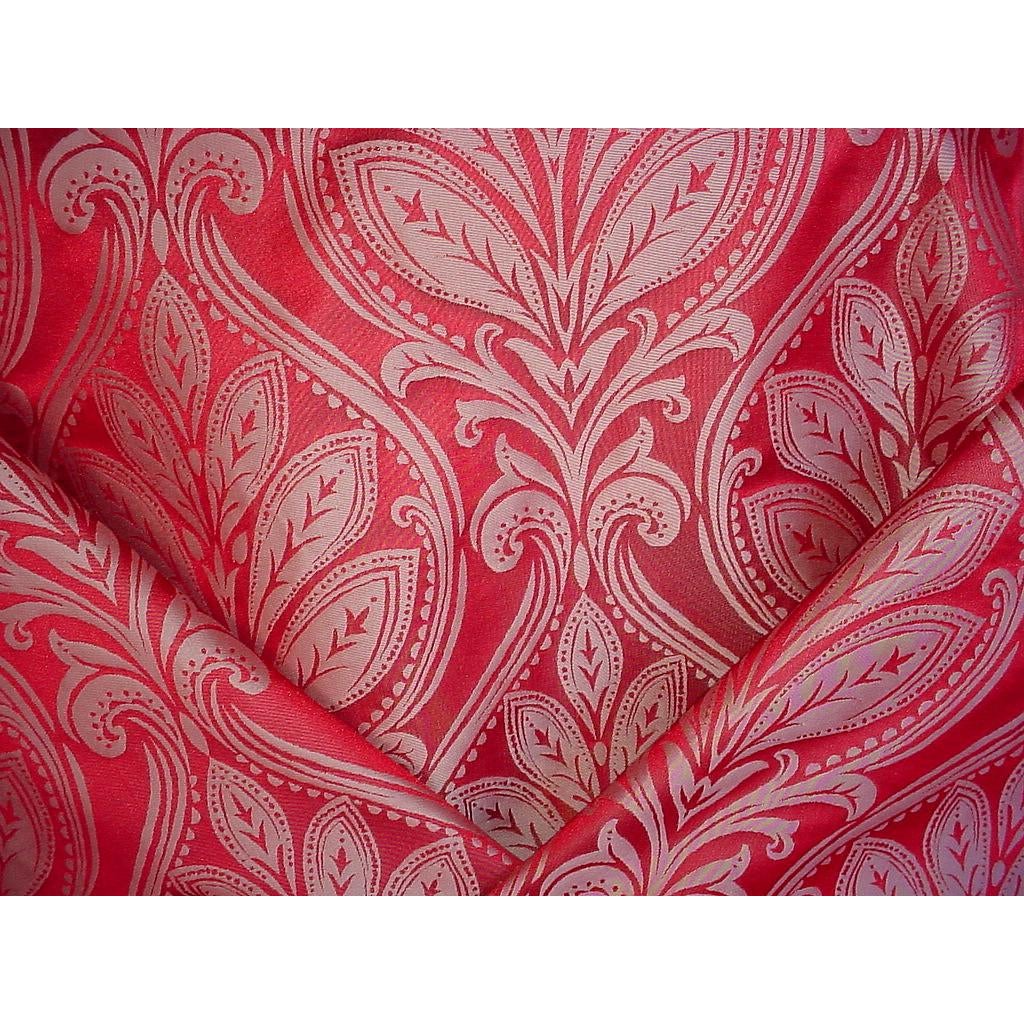 Brunschwig & Fils Bf10492 Ryecote Floral Damask Royal Red Upholstery ...