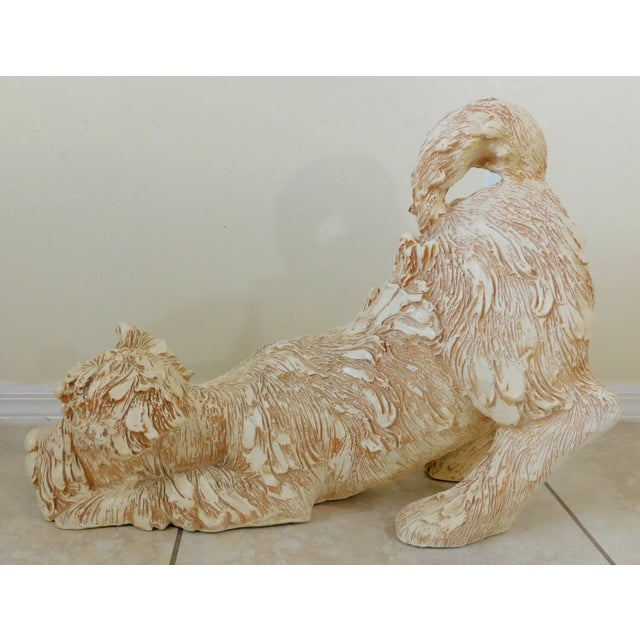 Large 31" Mid-Century Jaru California Art Pottery Life Size Puppy Dog ...