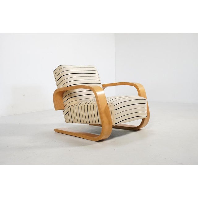 Early Model 400 Tank Lounge Chair by Alvar Aalto for Artek, Finland, 1960s | Chairish