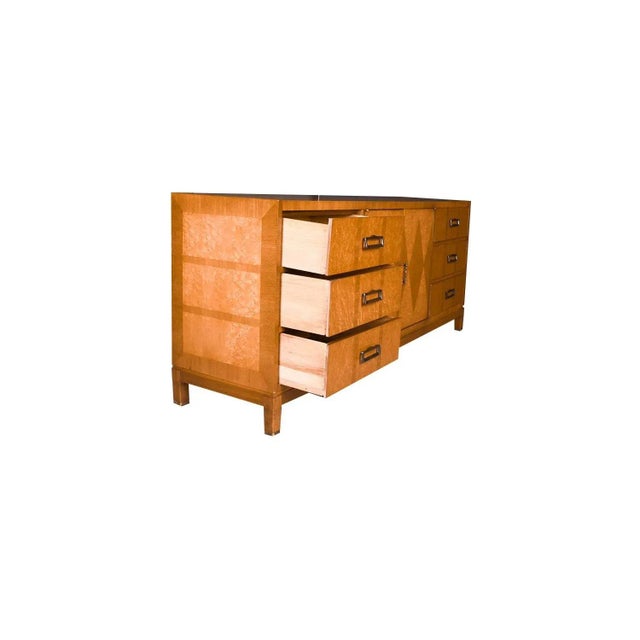 1960s Mid Century Modern Diamond Front Dresser Chairish
