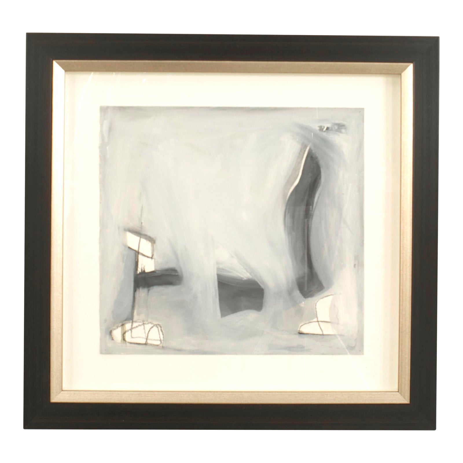 American Post-War Abstract Oil Painting | Chairish