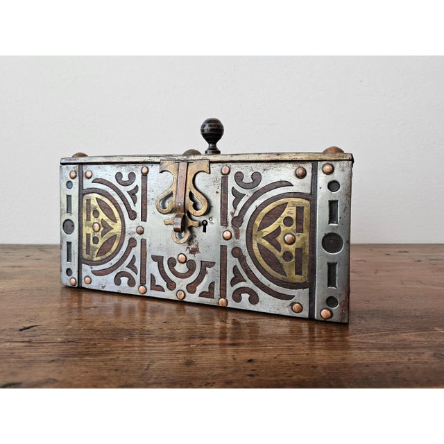 Antique North African Tuareg Mauritania Tribal Mixed Metal Mounted ...