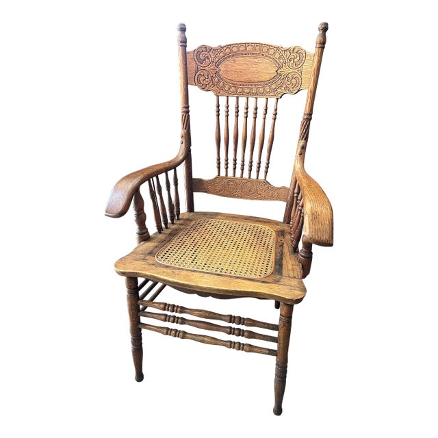 1910s Antique Larkin Arm Chair | Chairish