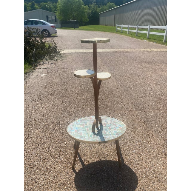 1960s German Atomic Plant Stand | Chairish