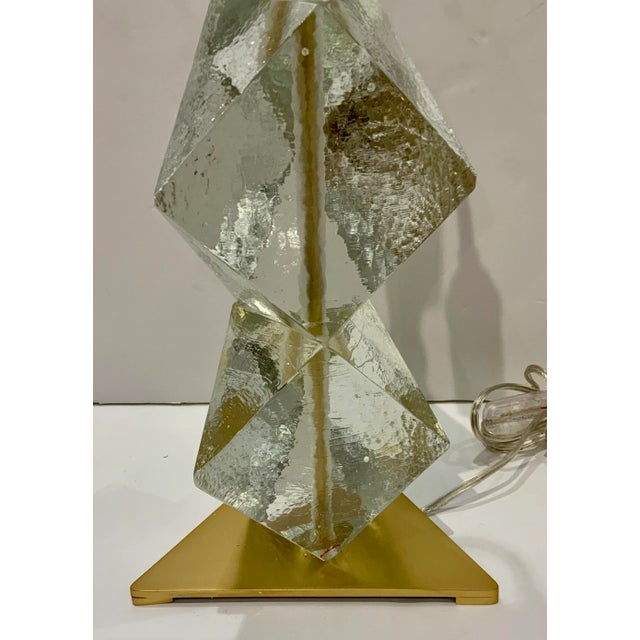 Jean Louis Deniot for Baker Modern Brass Finished Zircon Table Lamp ...