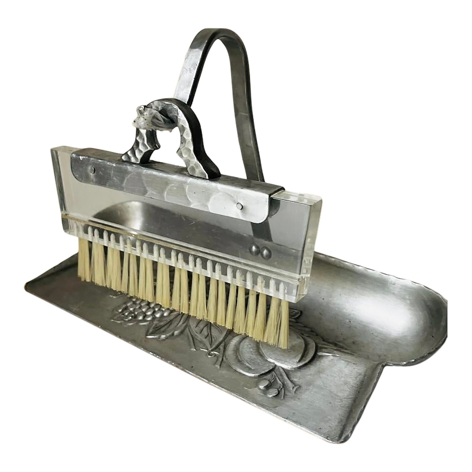 Vintage Everlast Hand-Forged Aluminum "Silent Butler" Crumb Tray With a ...